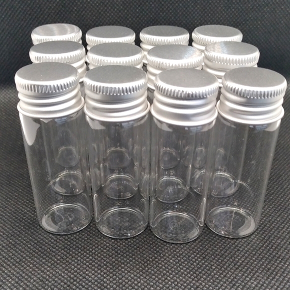 Storage & Organization | 15 Ml Vials Small Mini Tiny Glass Bottles ...